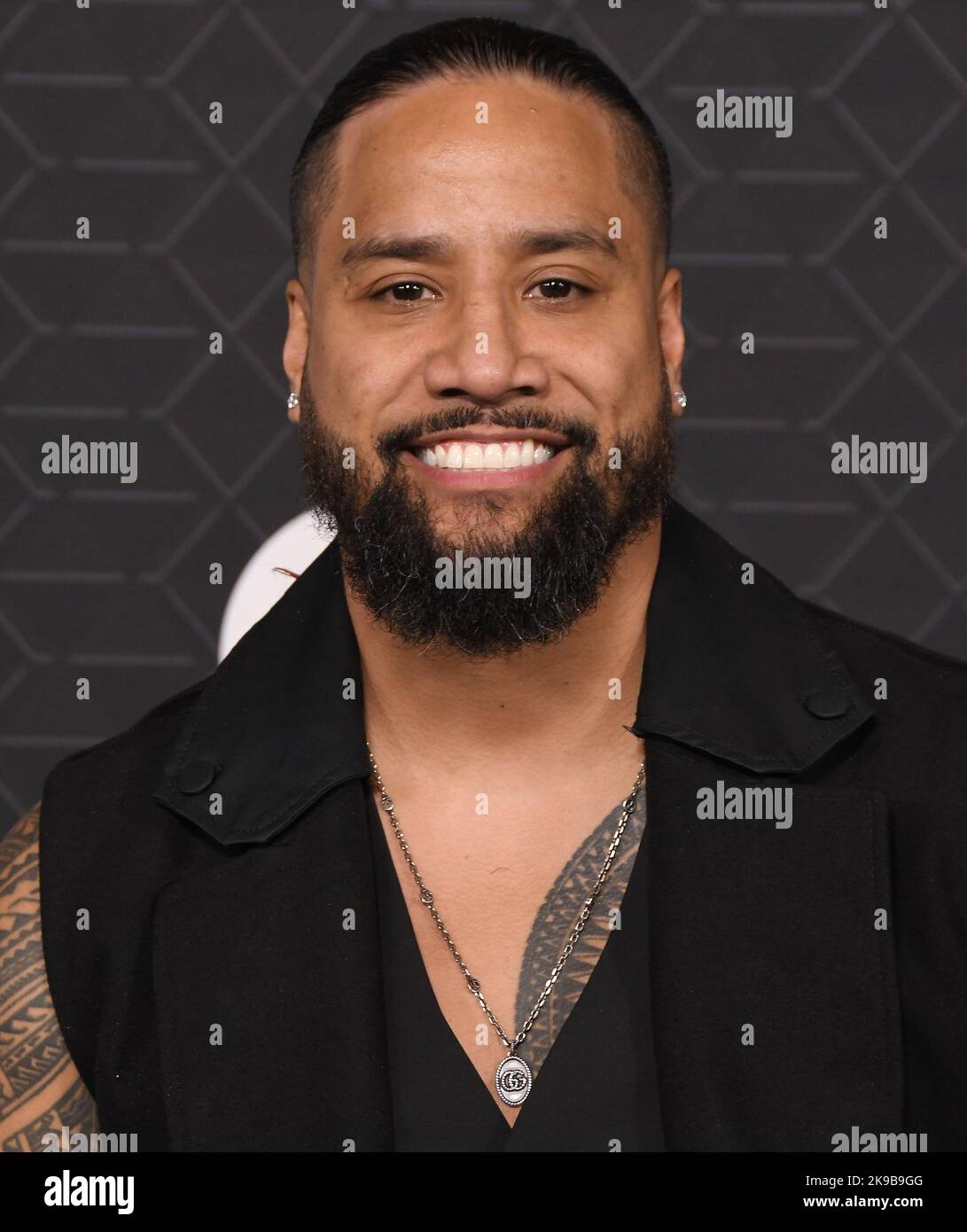 Jonathan Fatu arrives at the Marvel Studios’ BLACK PANTHER: WAKANDA ...