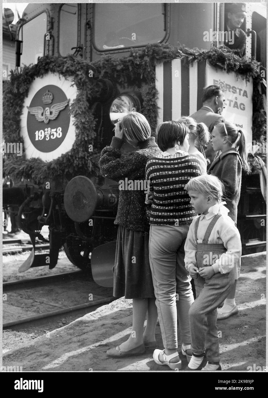 The State Railways, SJ da 941 at Härnösand station in connection with ...