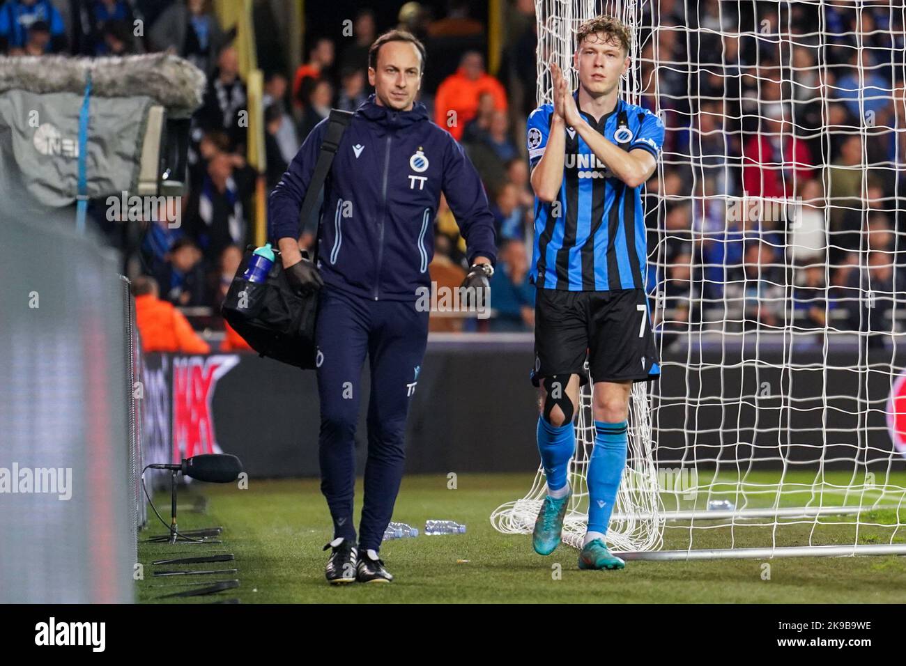 BRUGES, BELGIUM - OCTOBER 26: Andreas Skov Olsen of Club Brugge KV ...