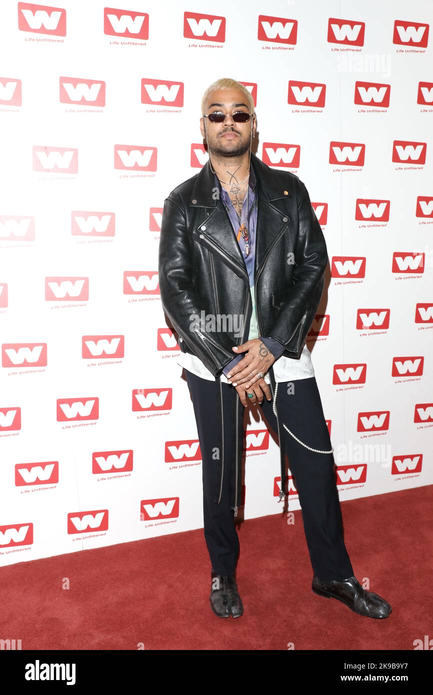Ryan Lanji attends The W Channel Launch at The Londoner Hotel in London ...