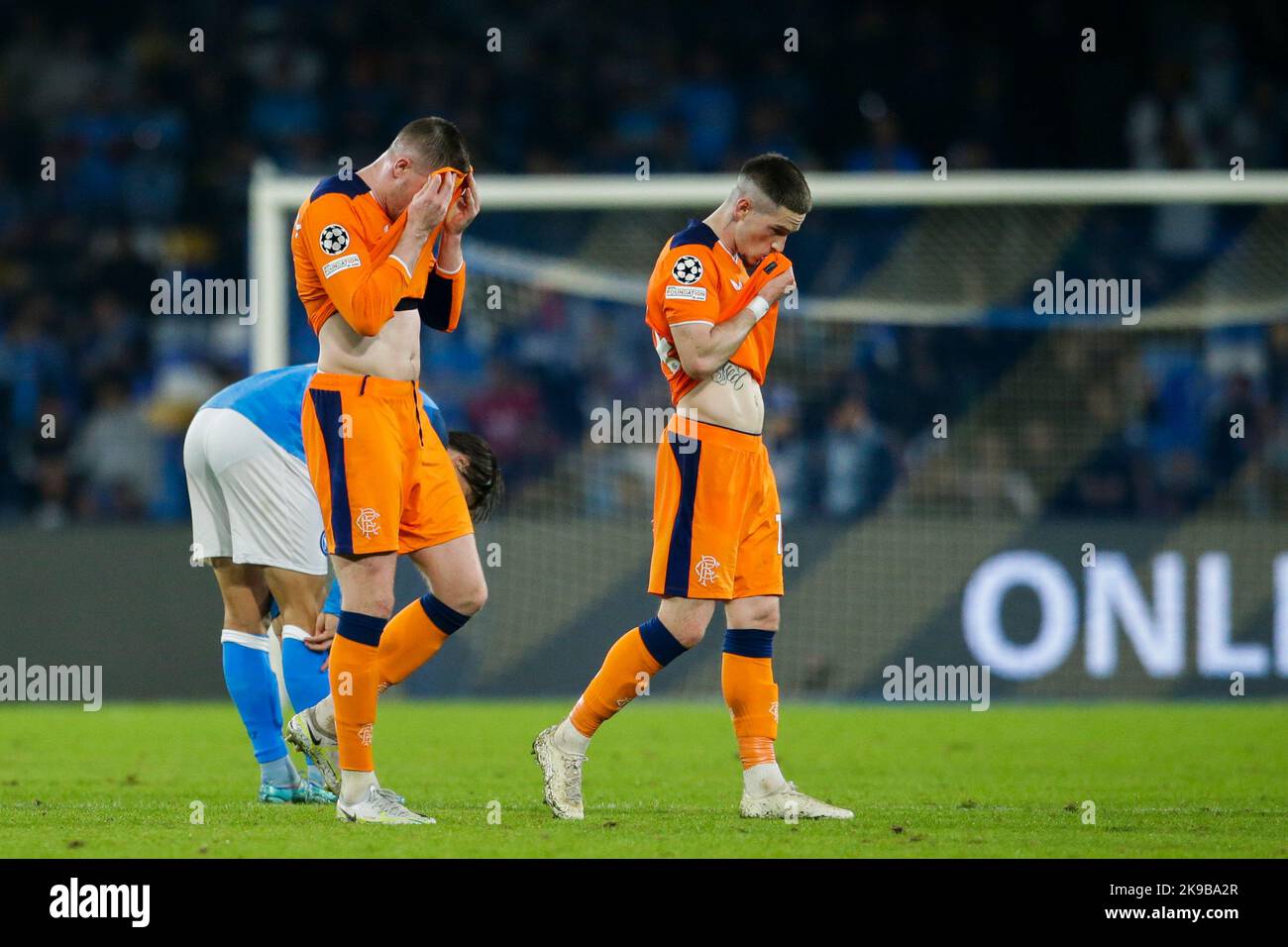 Rangers disappointed at losing match During the Champions League Group ...