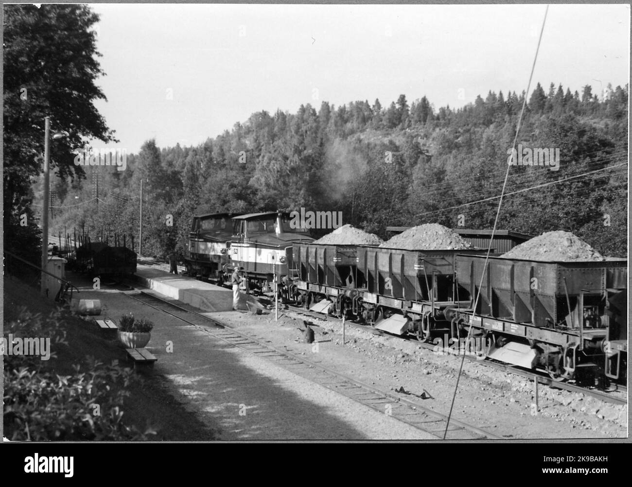 Grace train at Falerum Station Drawn by two State Railways, SJ Z65 ...