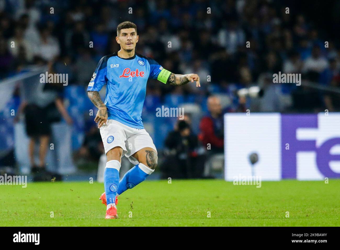 SSC Napoli's Italian defender Giovanni Di Lorenzo looks During the ...