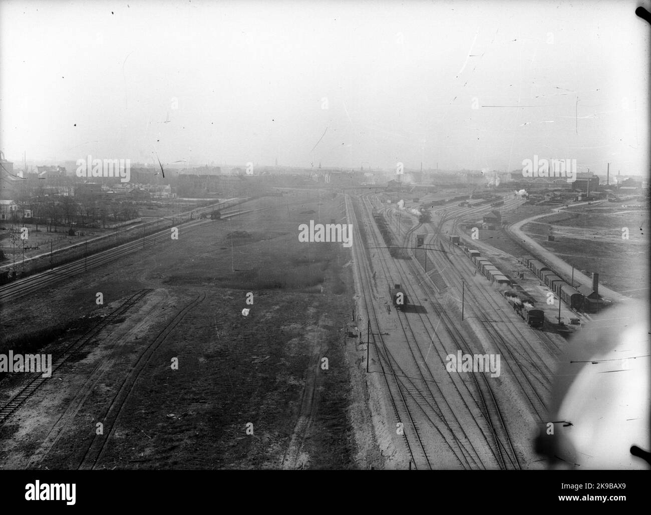 Freight sorting yard hi-res stock photography and images - Alamy