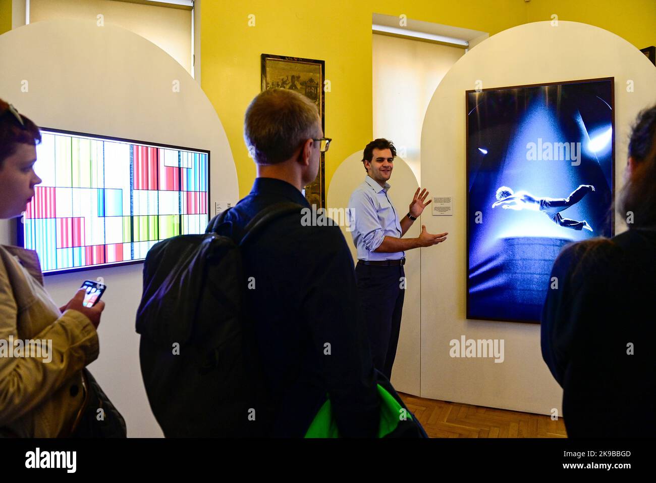 Press conference during the Non-Fungible Castle 2022 in The House of ...