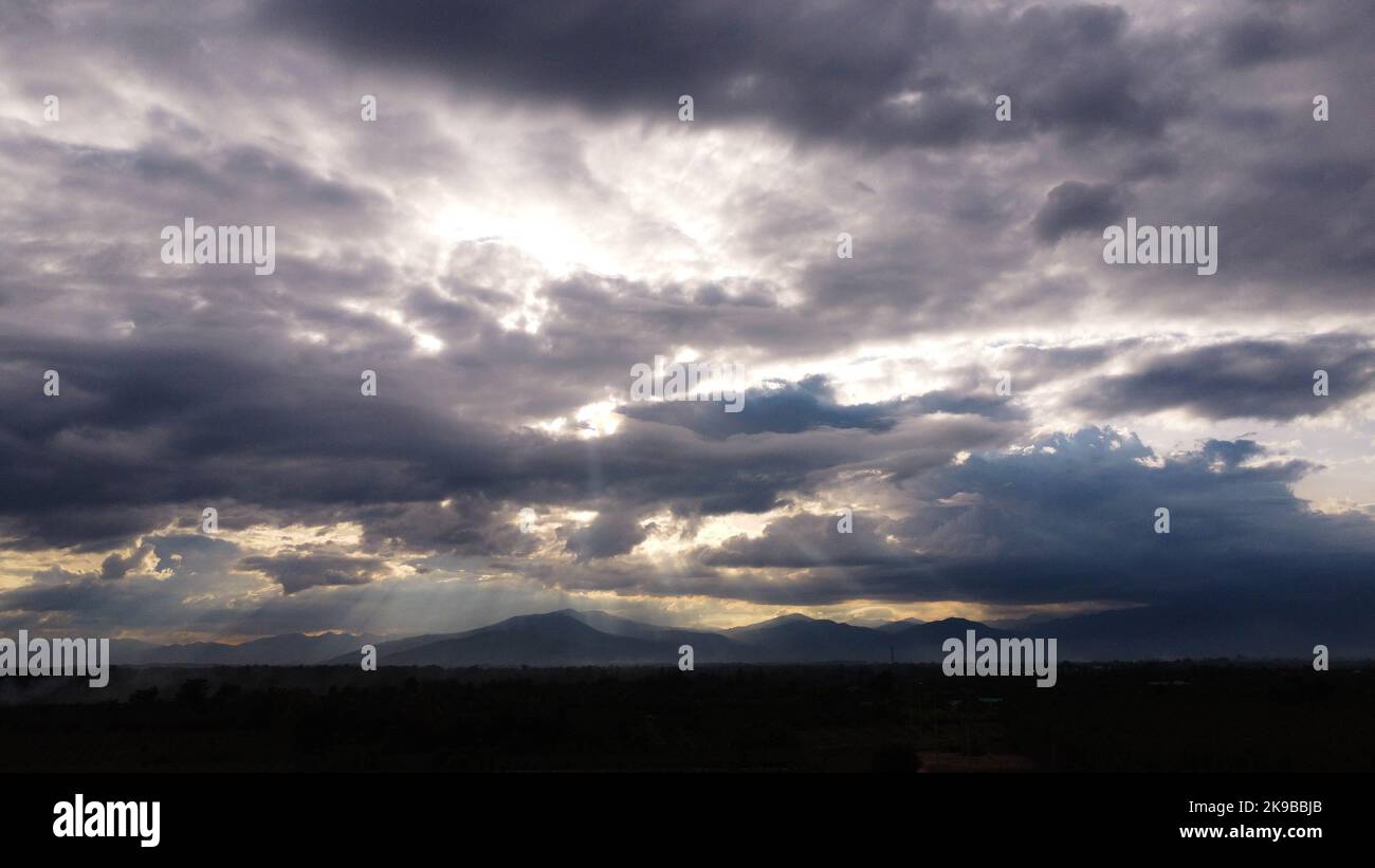 Dramatic mountain view time lapse hi-res stock photography and images ...