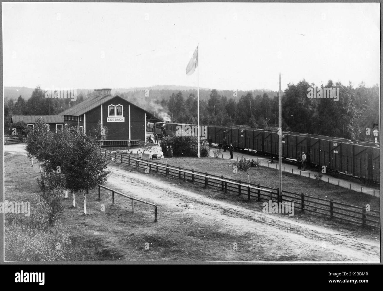 Nordmark - Klarälven Railway, NKLJ LOK 4 "Bengt Geijer Stock Photo - Alamy