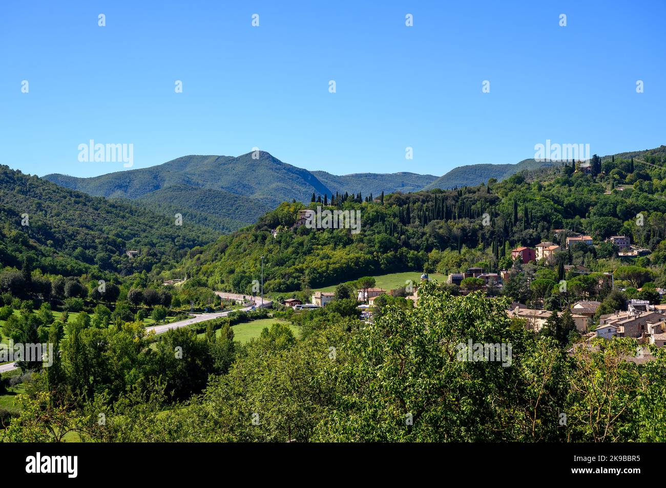 Outskirts of spoleto town hi-res stock photography and images - Alamy
