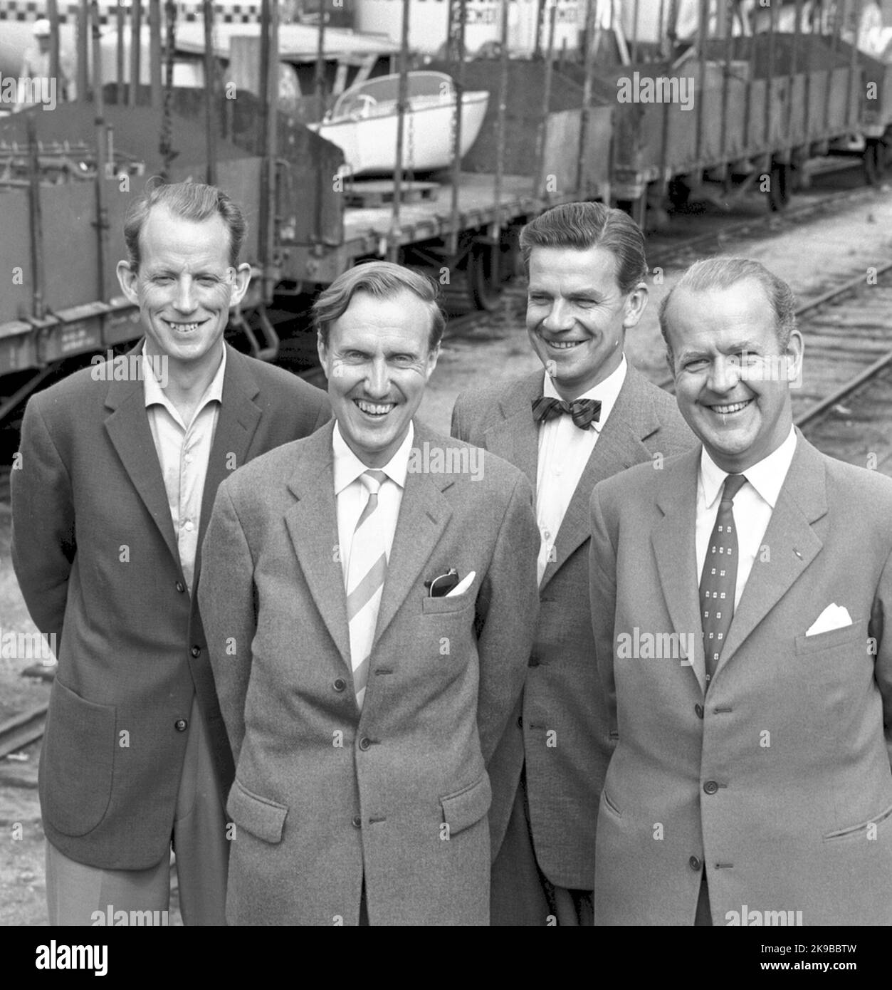 State Railways, SJ. Transport consultants at Norra Station Stock Photo ...