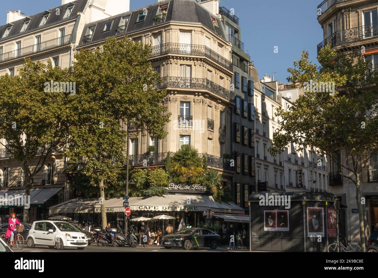 Cafe - Paris France Stock Photo - Alamy