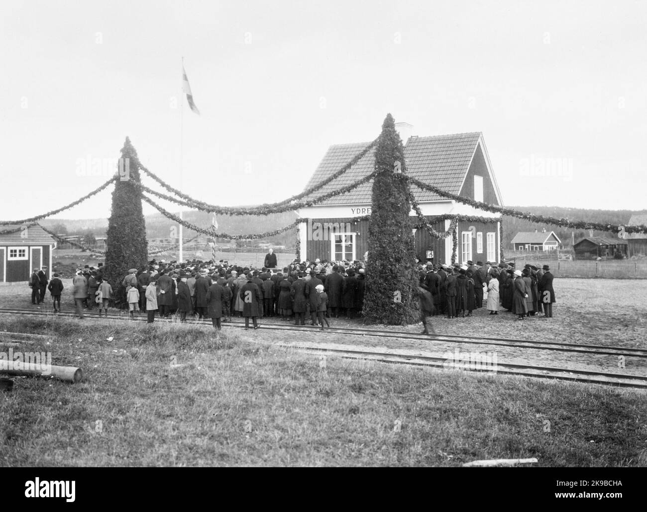 Inauguration of Vimmerby - Ydre Railway, Vyj Stock Photo - Alamy