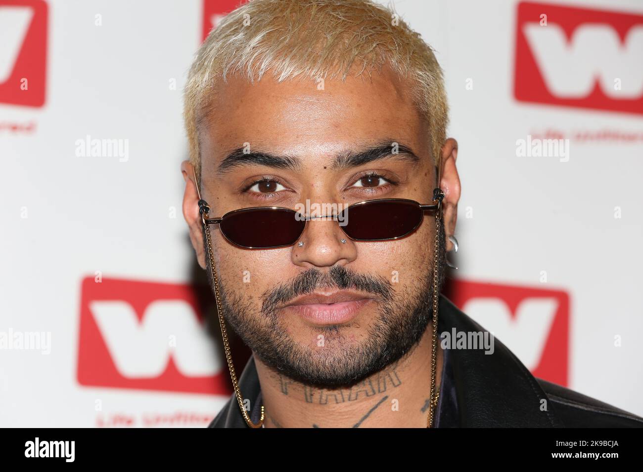 Ryan Lanji attends The W Channel Launch at The Londoner Hotel in London ...