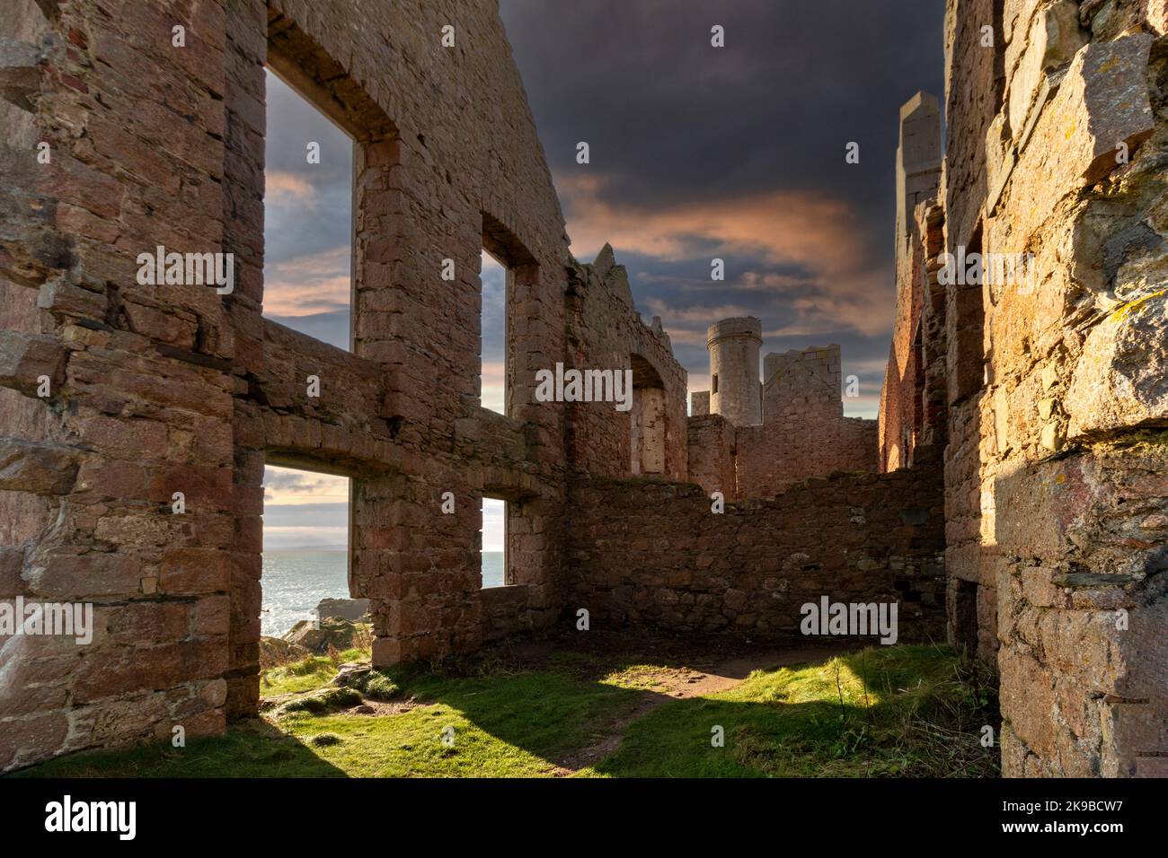 Slains Castle Cruden Bay Aberdeenshire Scotland built by the Earl of ...