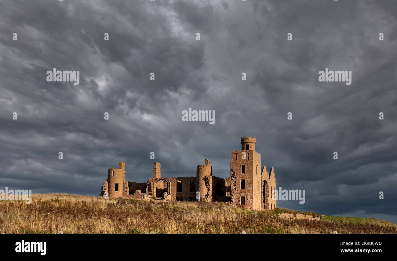 Slains Castle Cruden Bay Aberdeenshire Scotland built by the Earl of ...