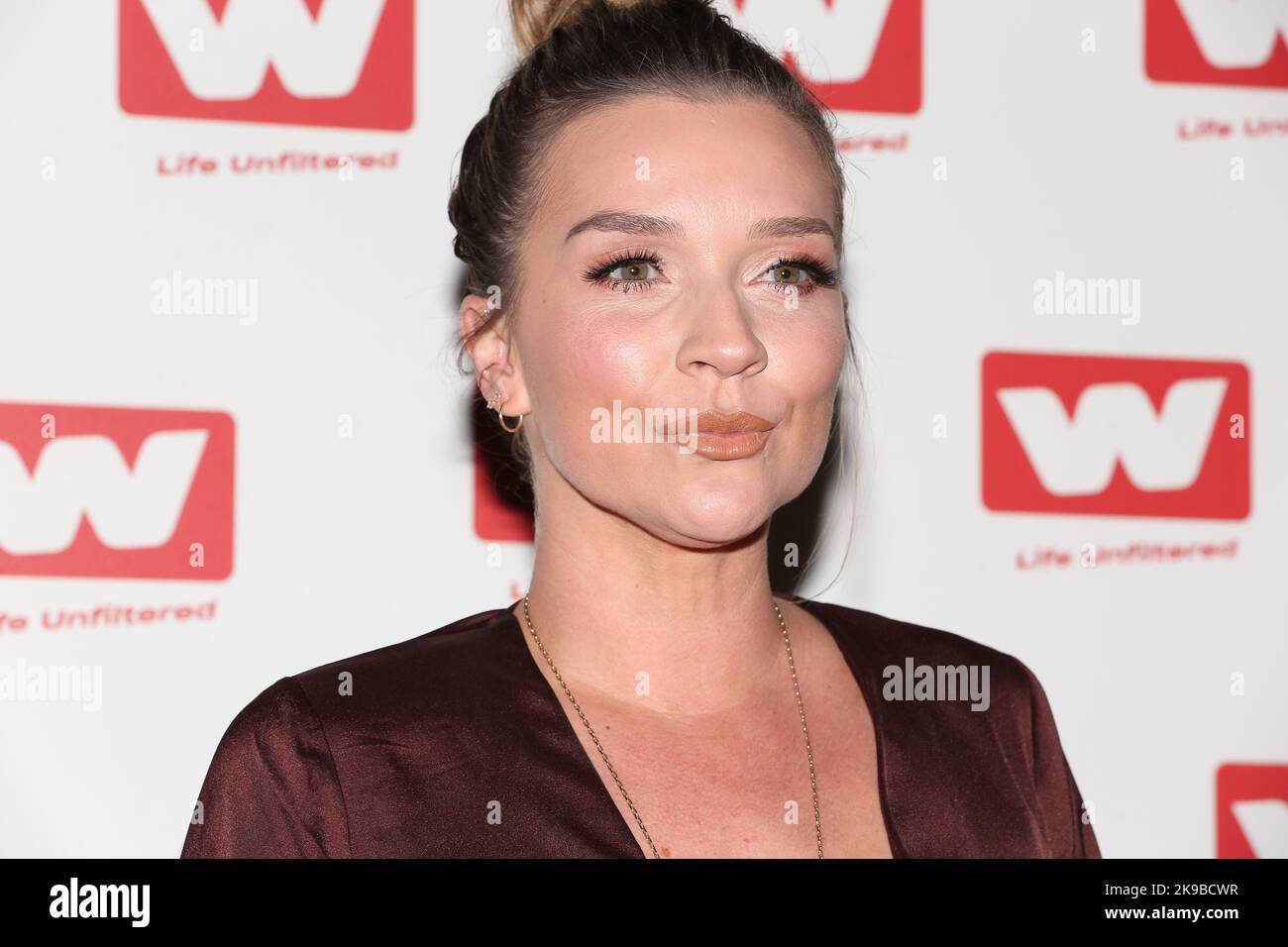 Candice Brown attends The W Channel Launch at The Londoner Hotel in ...