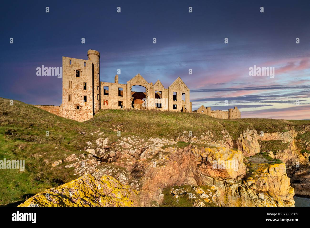 Slains Castle Cruden Bay Aberdeenshire Scotland built by the Earl of ...