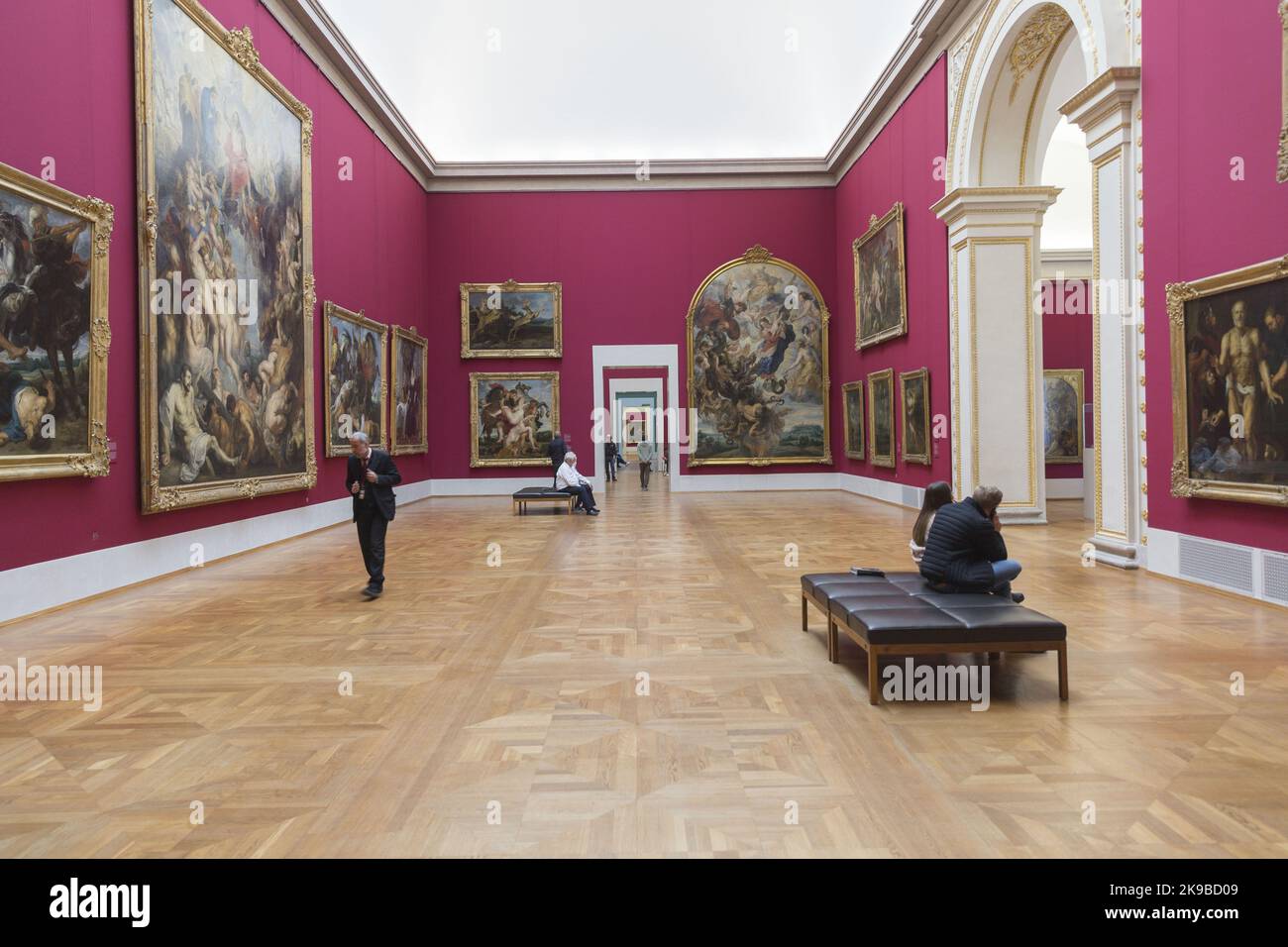 Alte Pinakothek museum in Munich Stock Photo - Alamy