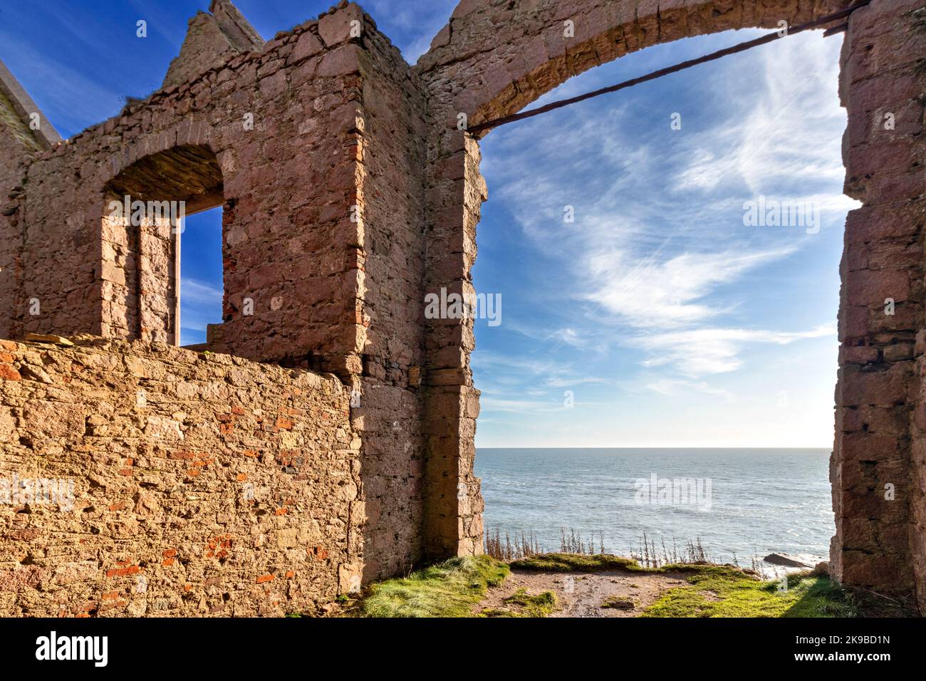 Slains Castle Cruden Bay Aberdeenshire Scotland built by the Earl of ...
