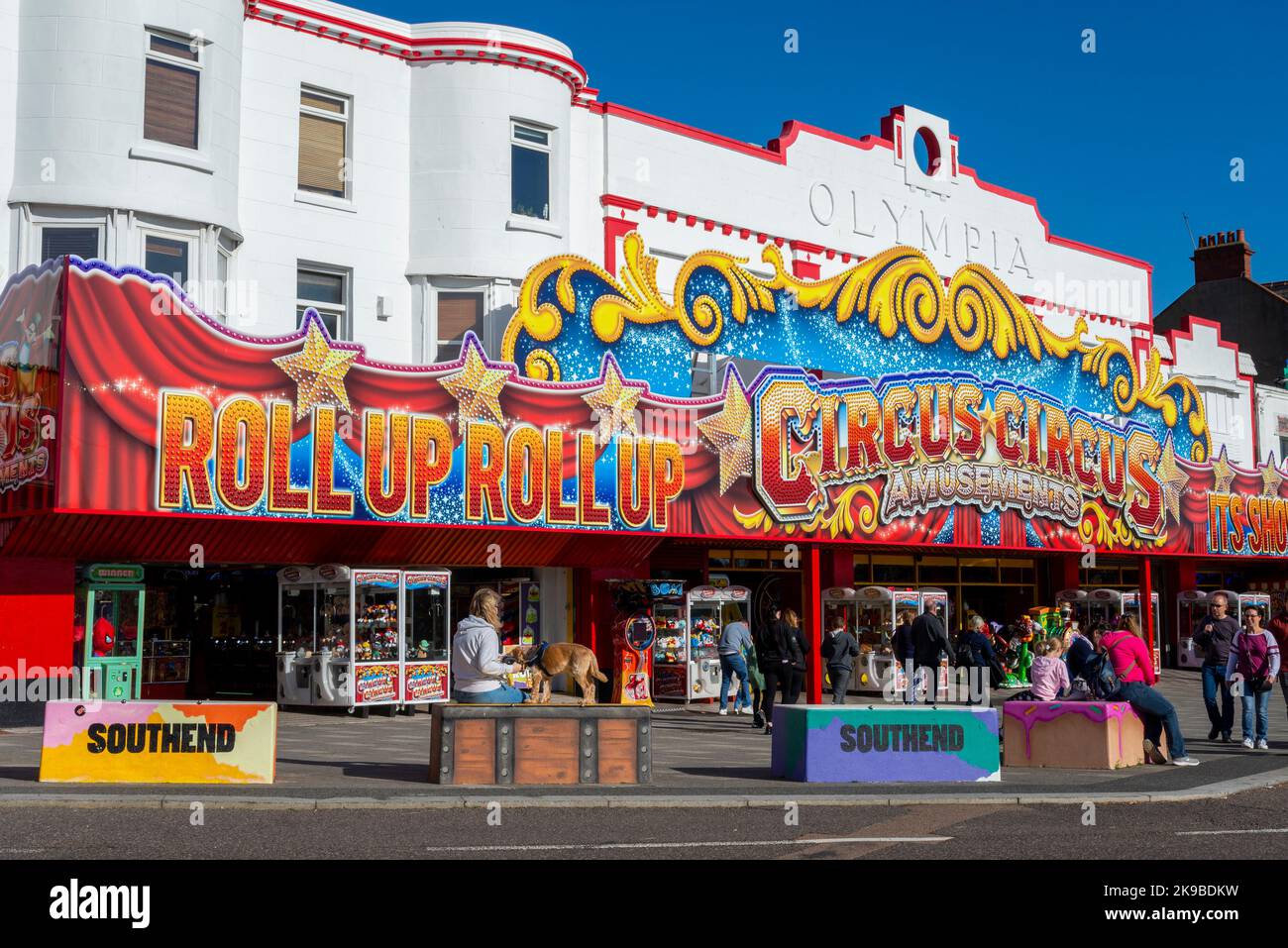 Southend on Sea, Essex, UK. 27th Oct, 2022. The overcast morning has ...