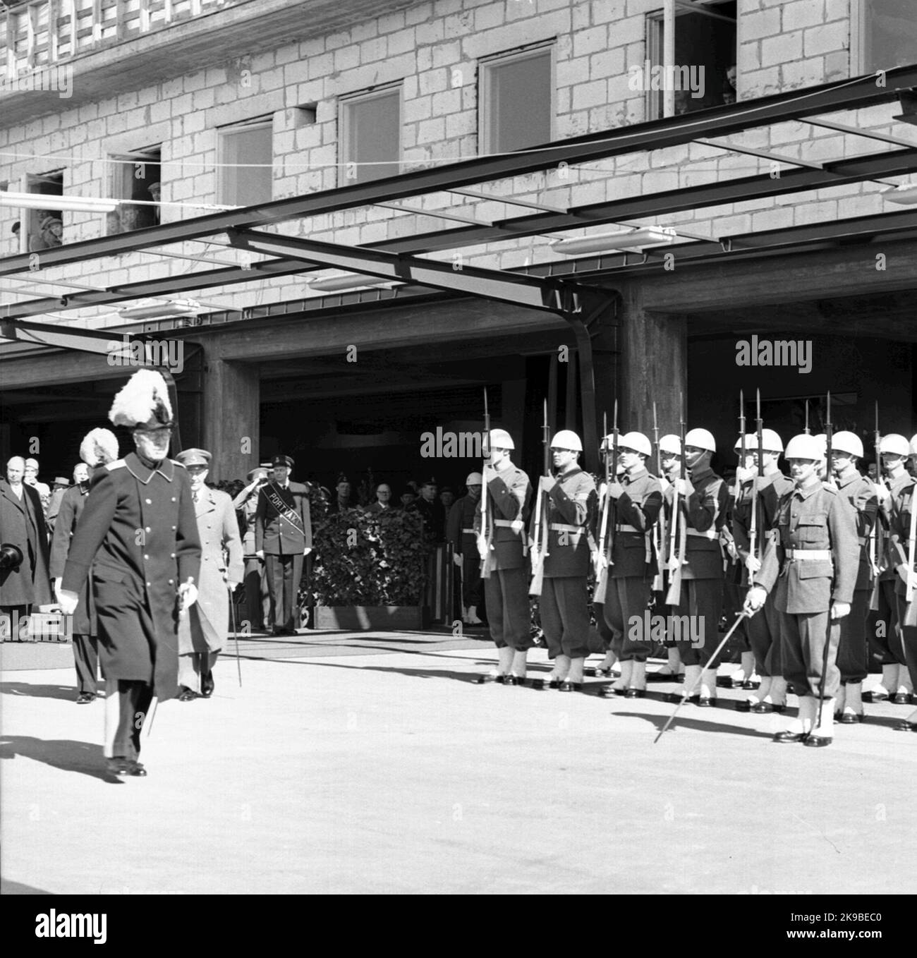 At Norway's King Olav V visit to Stockholm Stock Photo - Alamy