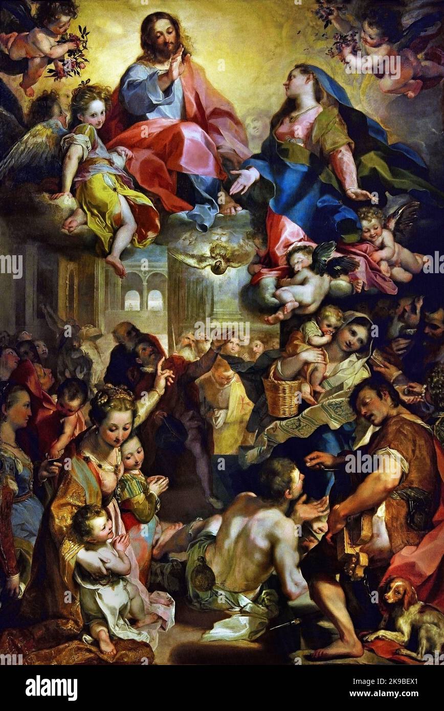 Virgin and the People 1579 by Federico Barocci, (Urbino 1528/1535 – 30 ...