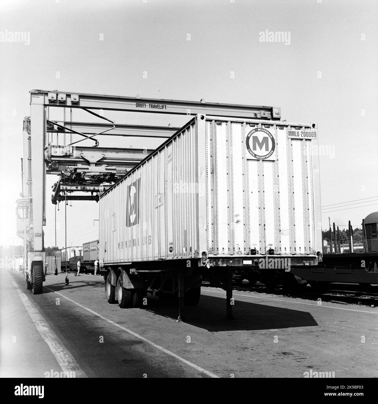Norwegian container transport Stock Photo - Alamy