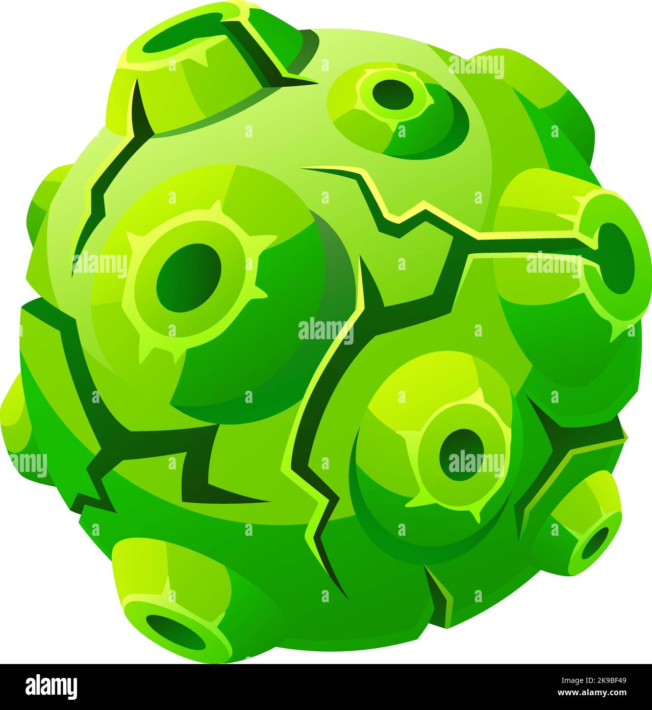 Crack cartoon hi-res stock photography and images - Alamy