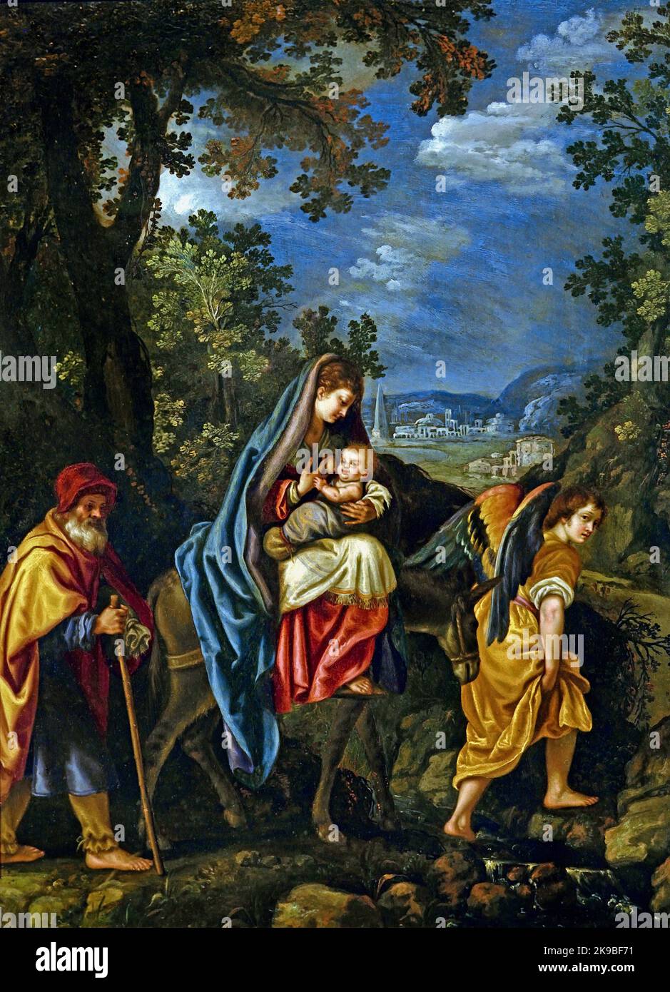Italian late gothic or early renaissance paintings hi-res stock ...