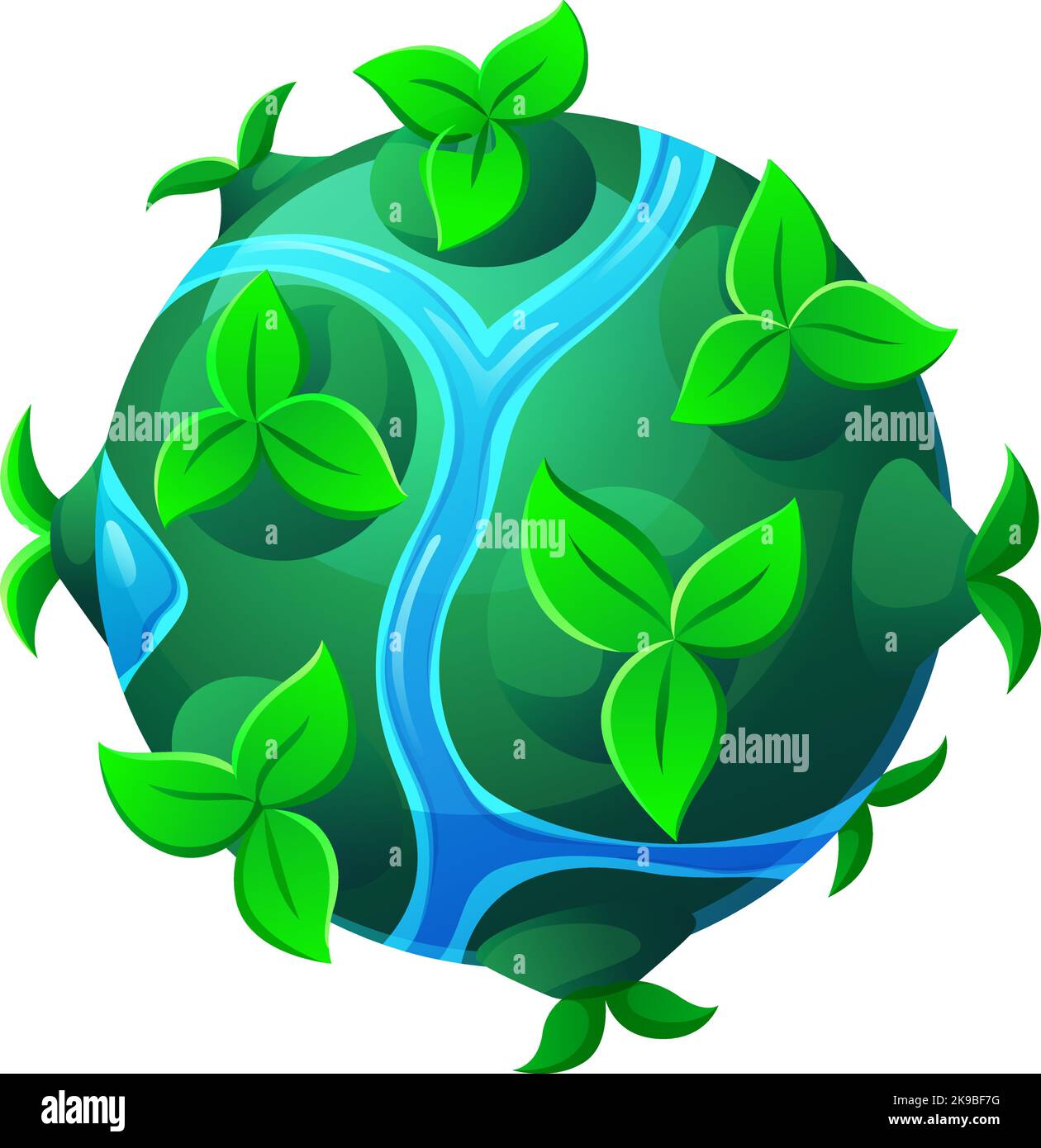 Blooming meadows Stock Vector Images - Alamy