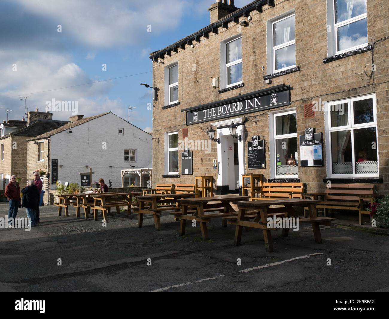 The Board Inn Market Place Hawes Wensleydale Yorkshire Dales National ...