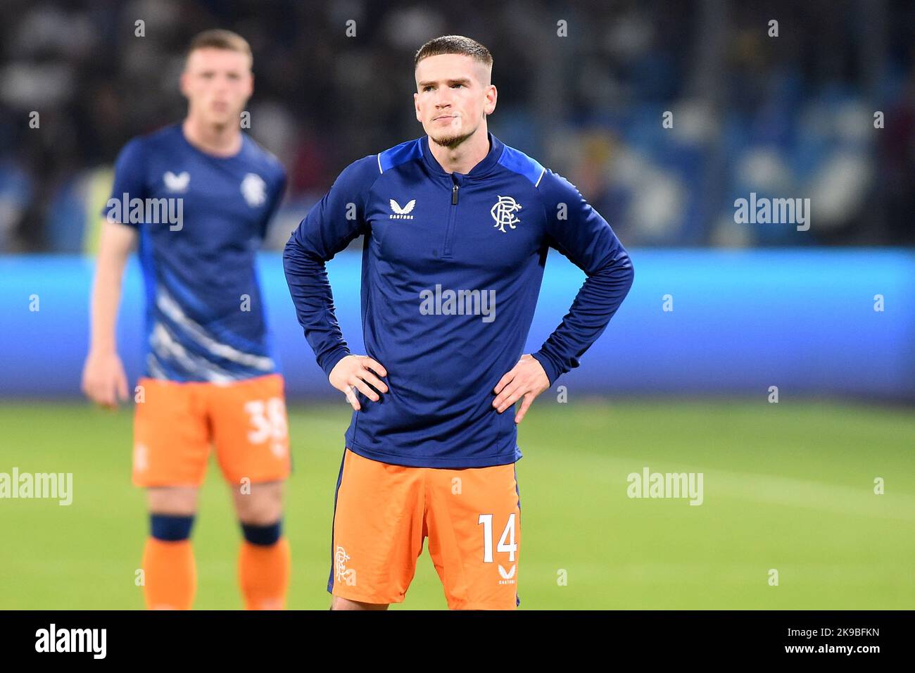Naples, Italy. 26 Oct, 2022. Ryan Kent of Rangers FC during the Uefa ... Naples, Italy. 26 Oct, 2022. Ryan Kent of Rangers FC during the Uefa ...