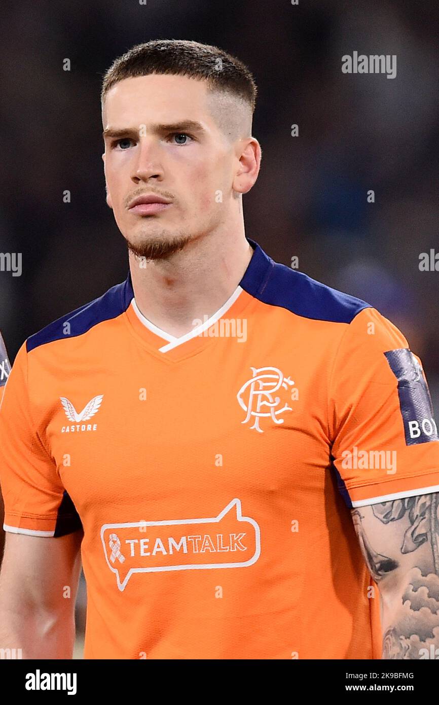 Naples, Italy. 26 Oct, 2022. Ryan Kent of Rangers FC during the Uefa ... Naples, Italy. 26 Oct, 2022. Ryan Kent of Rangers FC during the Uefa ...