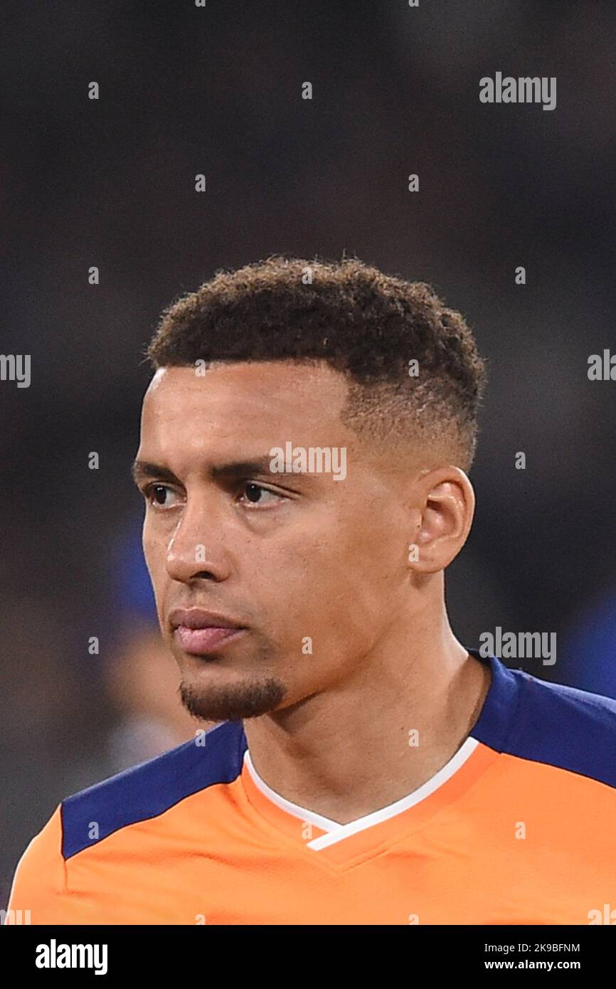 Naples, Italy. 26 Oct, 2022. James Tavernier of Rangers FC during the ... Naples, Italy. 26 Oct, 2022. James Tavernier of Rangers FC during the ...