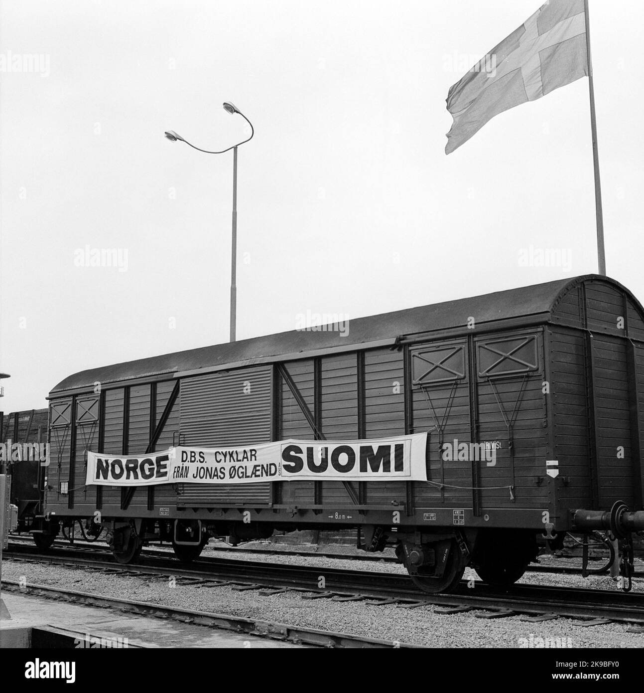 Freight wagon State Railways SJ G. freight wagon ready to roll aboard ...