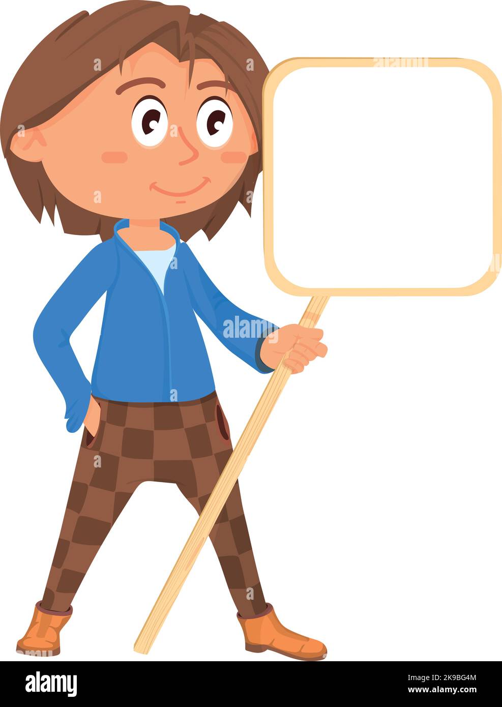 Student placard Stock Vector Images - Alamy