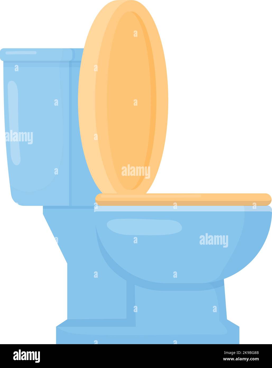 Toilet icon. Ceramic bowl symbol. Cartoon bathroom Stock Vector Image ...