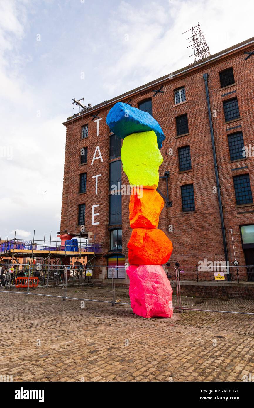 Tate Liverpool art gallery, Royal Albert Docks, Liverpool, Merseyside ...