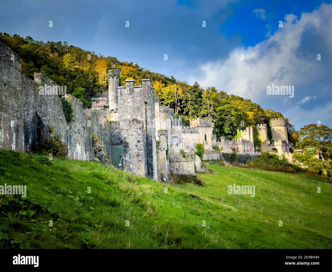 Gwrych Castle, Wales Stock Photo - Alamy