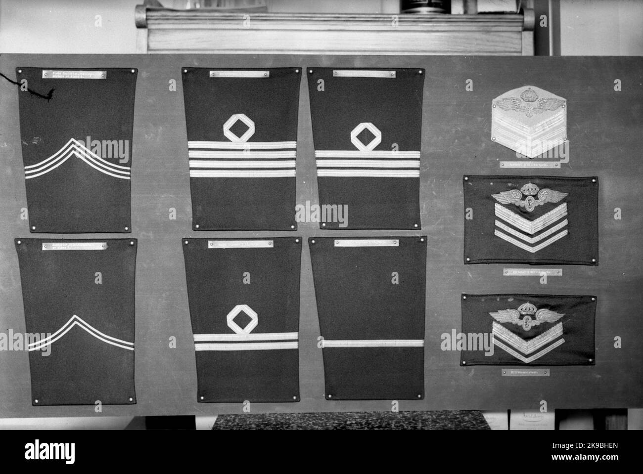 Uniform signs; Railway Museum Stock Photo - Alamy