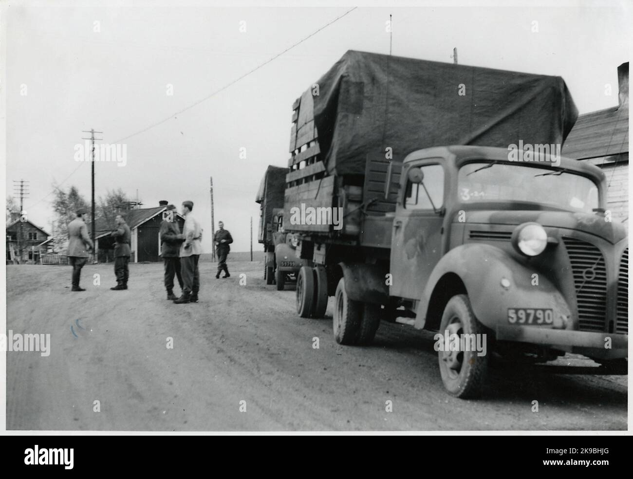 Picture taken in connection with the evacuation of Finnish refugees in ...