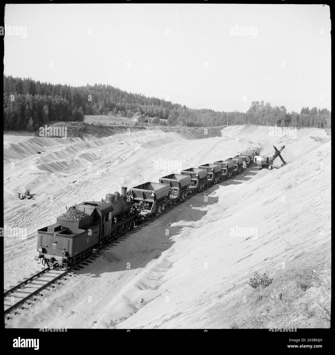 Loading pit Black and White Stock Photos & Images - Alamy