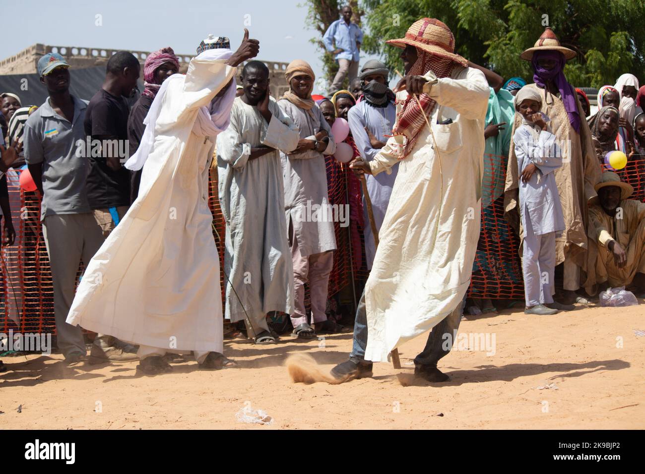 African tribes, Nigeria, Borno State, Maiduguri city. Fulani tribe ...