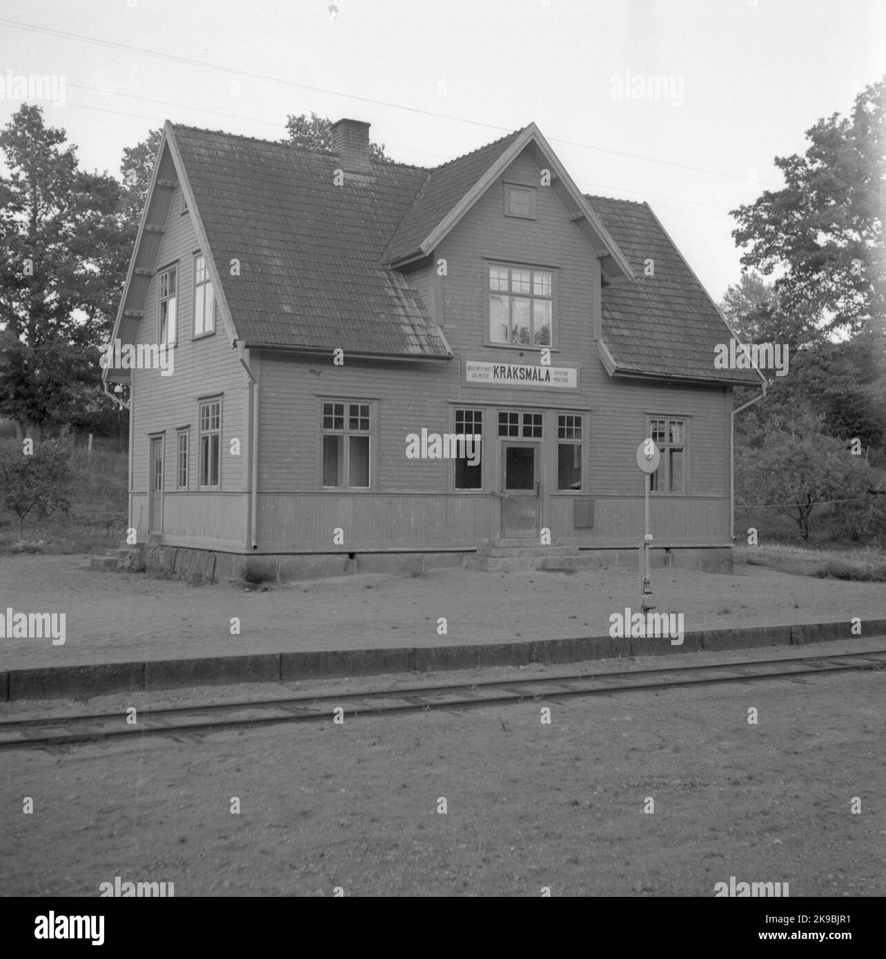 Station built in 1912 and became a stop when SJ took over the track ...