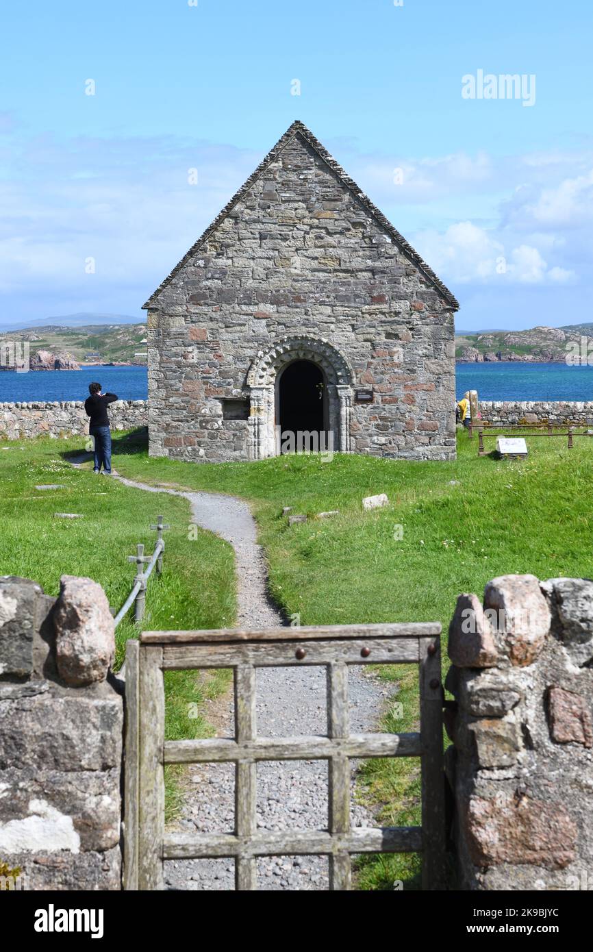 St Oran's Chapel is a medieval chapel next to the abbey, located on the ...