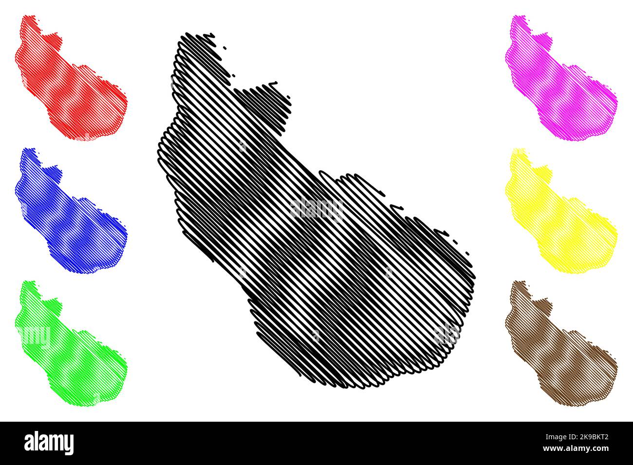 Sint Eustatius island (Kingdom of the Netherlands, Netherlands Antilles ...