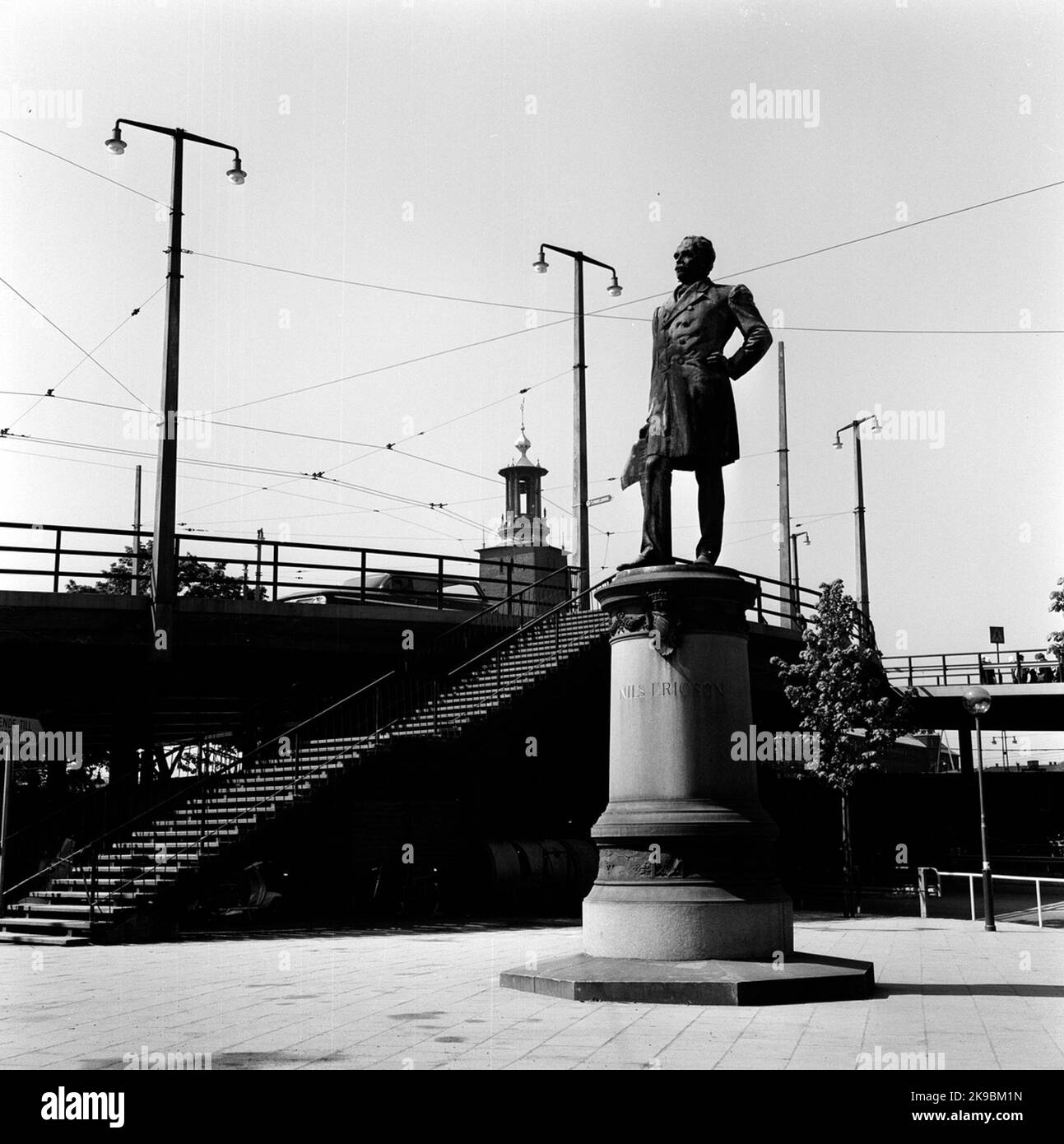 Nils ericson statue hi-res stock photography and images - Alamy