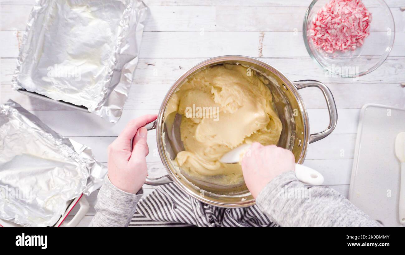 Flat lay step step candy hi-res stock photography and images - Alamy