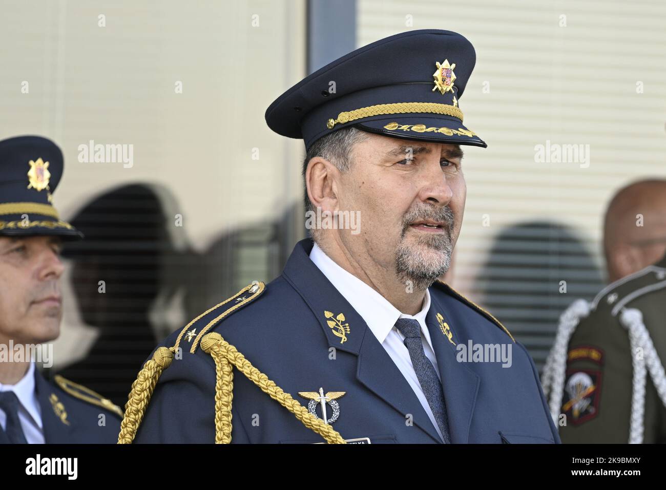 Prague, Czech Republic. 27th Oct, 2022. Czech general Petr Cepelka, new ...