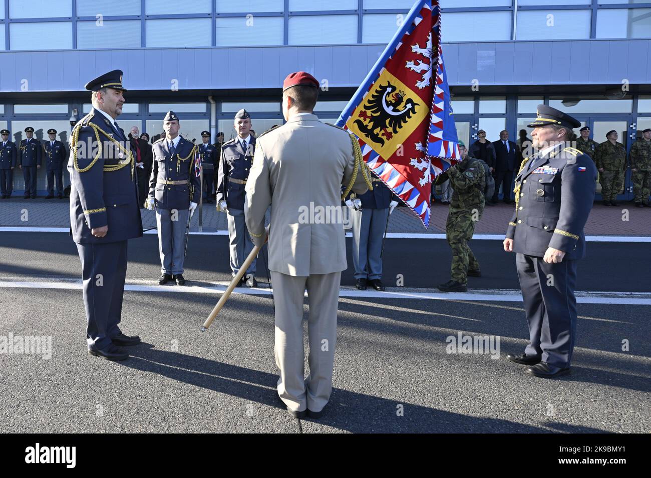 Prague, Czech Republic. 27th Oct, 2022. (L-R) General Petr Cepelka ...