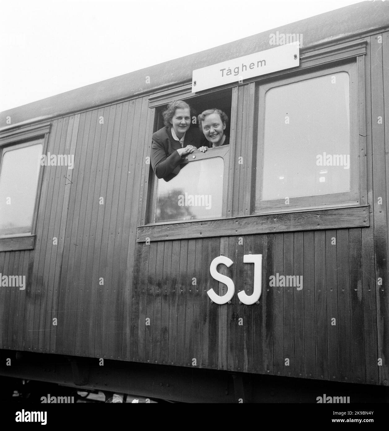 The State Railways, SJ Summer train homes Stockholm - Gothenburg ...